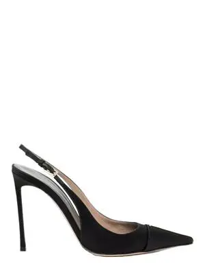 TOM FORD Crystal-embellished Slingback Pumps - Black