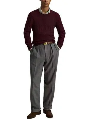 Polo Ralph Lauren Cable-knit Cashmere Sweater - Red