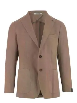 Tagliatore Single-breasted Notch-lapels Blazer - Neutrals