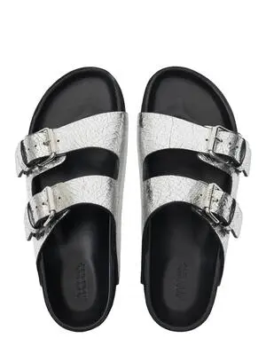Isabel Marant Étoile Lennyo Sandals - Silver