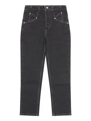 Isabel Marant Étoile Niliane Jeans - Black