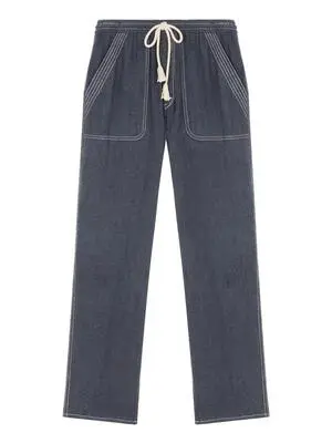 ETOILE Viamao Silk Bourette Pants - Black