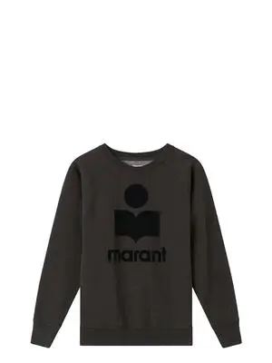 ETOILE Milly Cotton-blend Sweatshirt - Black
