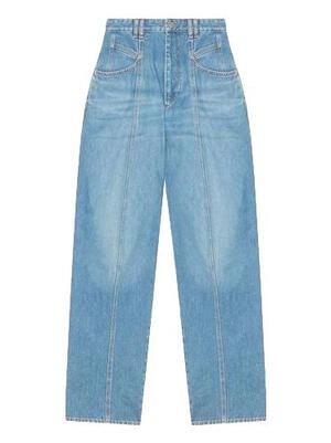 Isabel Marant Étoile Vetan Loose Fit Jeans - Blue