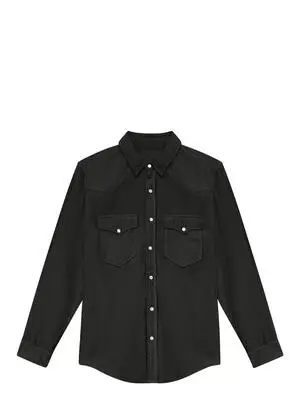 Isabel Marant Étoile Vasco Shirt - Black