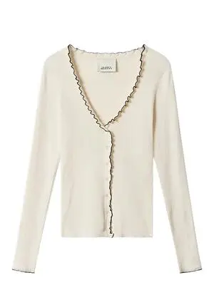 Isabel Marant Étoile Izae Cardigan - Ecru