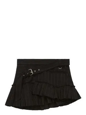 Isabel Marant Étoile Maddy Mini Skirt - Black
