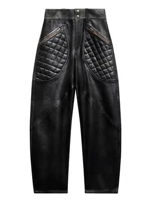 Isabel Marant Étoile Catarina Relaxed Straight Leg Jeans - Black