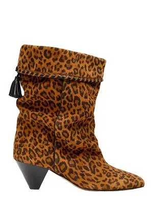 Isabel Marant Étoile Dalby Boots - Leopard