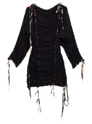 Isabel Marant Étoile Zina Gathered Dress - Black