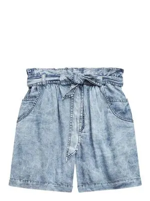 ETOILE Pierine Chambray Shorts - Blue