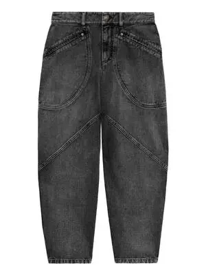 Isabel Marant Étoile Catarina Jeans - Black