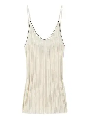 Isabel Marant Étoile Knitted Tank Top India Ecru