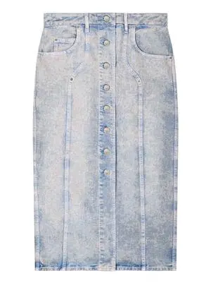 ETOILE Vandy Denim Skirt - Light Blue