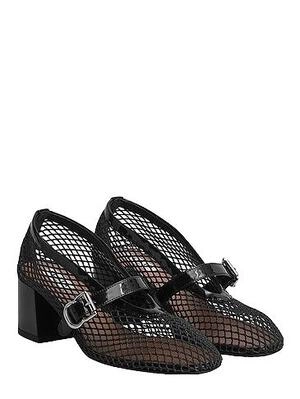 Alaïa Fishnet Pump Noir
