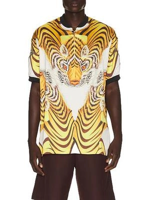 Y3 Tiger Satin Jersey Multicolour