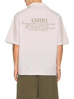 Amiri Spirit Stripe Shirt - Alabaster