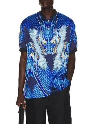 Y3 Drgn Satin Jersey - Multicolour
