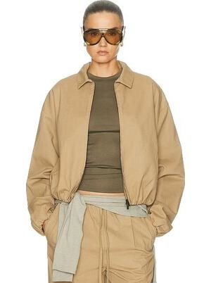 Fear Of God Full Zip Work Jacket - Dune