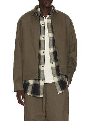 Fear Of God Work Jacket - Moss