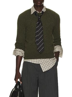 Dries Van Noten Melbourne Sweater - Forest
