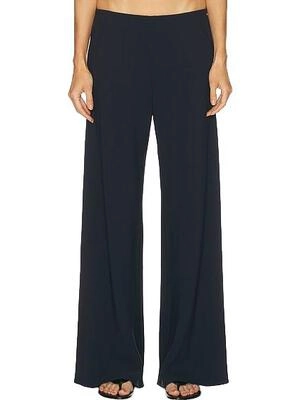 NILI LOTAN Marlow Wide Leg Pant - Midnight