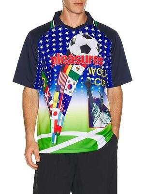PLEASURES Flags Jersey - Multi