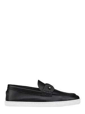 CHRISTIAN LOUBOUTIN Chambeliboat Boat Shoe - Black