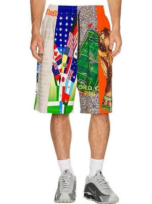 PLEASURES World Cup Wide Shorts - Multi