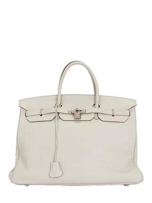 Hermès Togo Birkin 40 Handbag Gris Perle