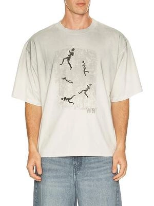 WON HUNDRED Houston Run T-shirt - Nimbus Cloud