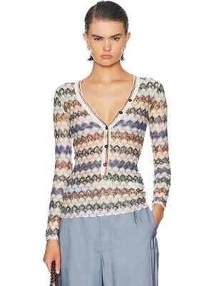 Missoni V-neck Sweater - Multi Light