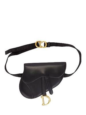 Dior Saddle Belt Bag - Black