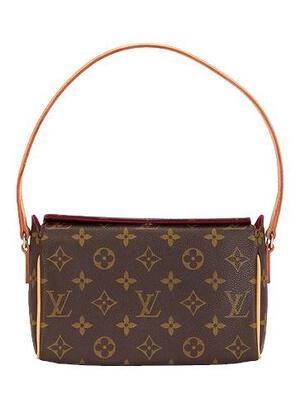 LOUIS VUITTON Monogram Recital Shoulder Bag - Brown