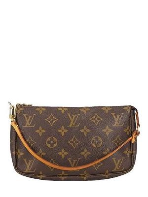 LOUIS VUITTON Monogram Pochette Accessoires Shoulder Bag - Brown