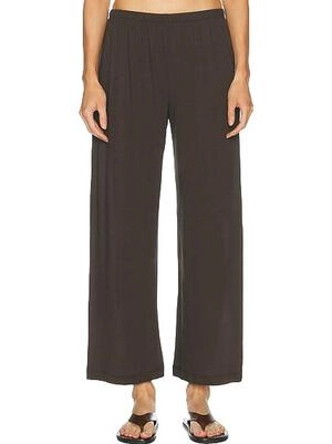 LESET Milo Crop Pant - Hickory
