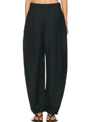 RÓHE Puck Sculptural Tailored Trouser Black
