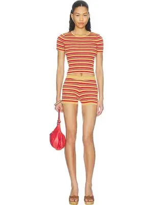 Superdown Rumera Knit Short Set In . Also - Multi