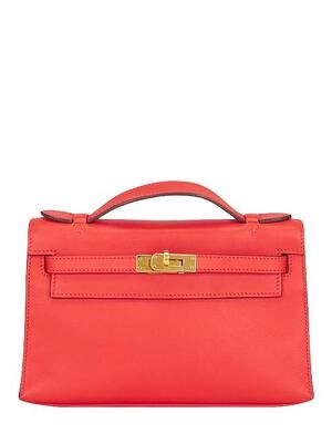 FWRD RENEW Hermes Swift Kelly Pochette - Red