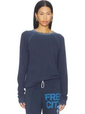 FREECITY Lucky Rabbits Sweatshirt In . Also - Navy