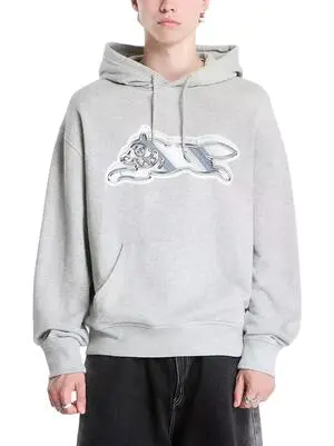 BILLIONAIRE BOYS CLUB - ICE CREAM Running Dog Cotton Hoodie - Grey