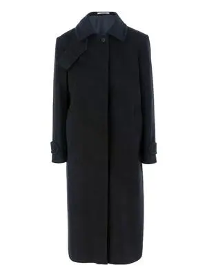 Tagliatore Bethany Cashmere Coat - Blue