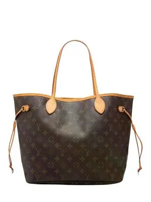 LOUIS VUITTON 2007 Monogram Neverfull Mm Tote Bag - Brown