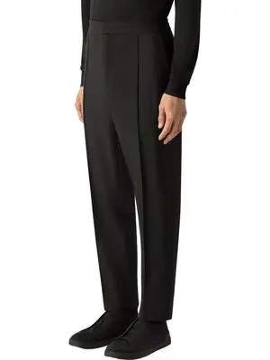 Zegna Wool Pants - Black