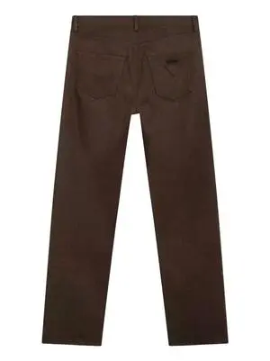 Prada Straight-leg Five-pocket Trousers - Brown