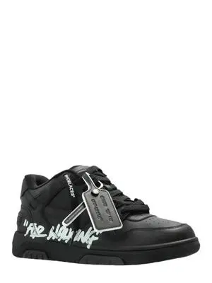 Off-White Out Of Office For Walking Sneakers - Black
