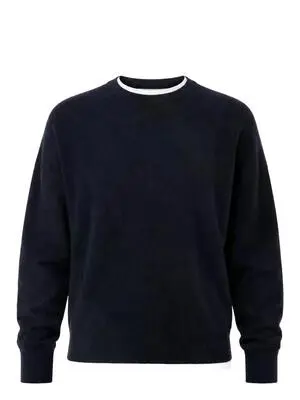 Officine Générale Misa Crew-neck Sweater - Blue