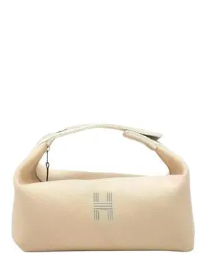 Hermès 2020-2026 Small Toile Bride A Brac Case Vanity Bag - Neutrals