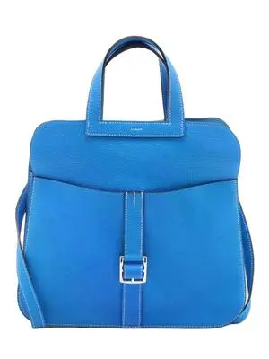Hermès 2016 Clemence Halzan 31 Satchel - Blue