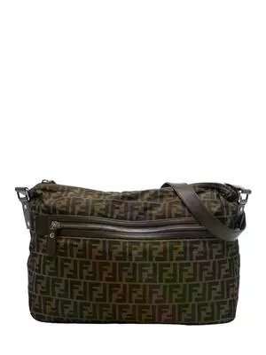 Fendi 2010-2026 Zucca Canvas Crossbody Bag - Brown